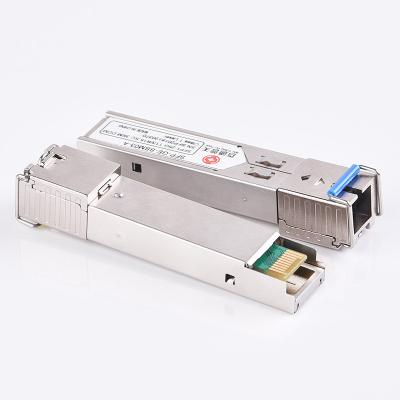 China 10G SFP+ 1550NM LC DDM 80KM Optical SFP Module for sale