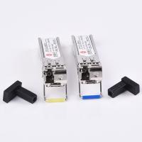 China 100M LC Single Fiber 1310NM 1550NM 20KM Fiber Optic SFP Module for sale