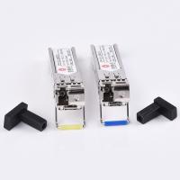 China 100M LC Single Fiber 1310NM 1550NM 20KM Fiber Optic SFP Module for sale