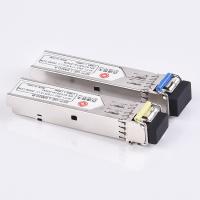 China 100M LC Single Fiber 1310NM 1550NM 20KM Fiber Optic SFP Module for sale