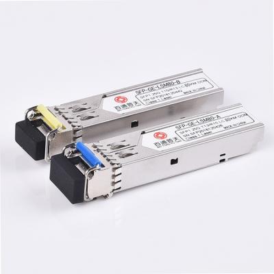 China 3KM 1000M 1.25G Single Fiber Gigabit SFP Module for sale