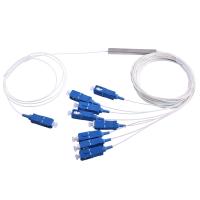 China 1X8 PLC PON NETWORKS SC/UPC LC/APC Passive Optical Splitter for sale