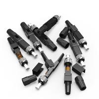 China Field Assembly Fiber Optic FTTH SC UPC Fast Connector for sale