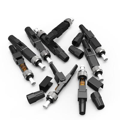 China Field Assembly Fiber Optic FTTH SC UPC Fast Connector for sale