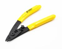 China Three Hole FTTH 3 Port Wire Fibre Optic Cable Stripping Tools for sale