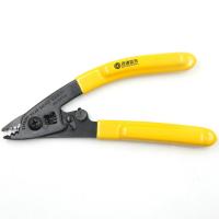 China TRI HOLE 900UM 125UM 250UM Fiber Optic Cable Stripper for sale