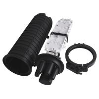 China FTTH Plastic 72 96 144 Core Fiber Optic Cable Joint Box for sale