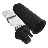 China 24 48 Core IP68 FTTH Dome Fiber Optic Joint Enclosure Box for sale