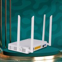 China Dual Fiber FTTH Gpon ONT ONU 4GE 2VOIP Network Terminal for sale