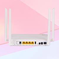 China 4GE 2 POTS WIFi Plastic GPON ONT Dual Band Realtek Chip FTTH for sale