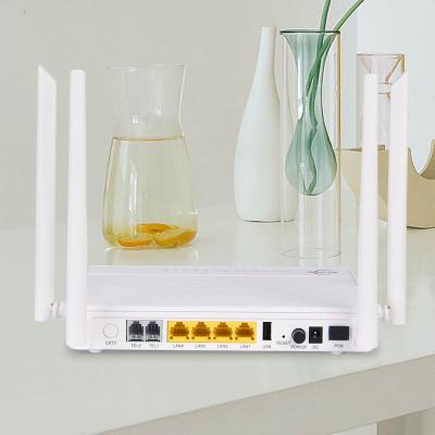 China 4GE FTTO USB WIFI GPON Dual Band ONU Ftth Home Modem FTTx Solutions for sale
