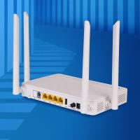 China Dual Band Ftth Xpon Router 4ge 2.4g 5g Wifi Gepon Ont IEEE802.11 for sale