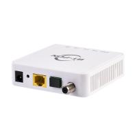 China Fiber Optic FTTH 1GE PON CATV Route Modem Device Xpon ONU for sale