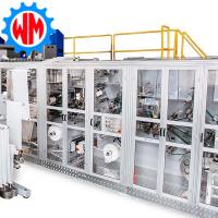 China 2025 New Full Servo Baby Diaper Making Machine PLC Control wiht Packaging System for sale