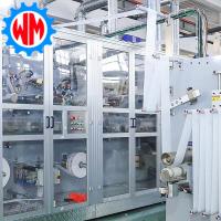China 2025 New Full Servo Baby Diaper Making Machine PLC Control wiht Packaging System for sale