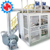 China High Speed Full Servo Baby Diaper Making Machinery  PLC Control with Packaging System for sale