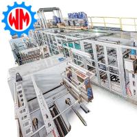 China High Speed Full Servo Baby Diaper Production Line  PLC Control with Optional Packaging System for sale
