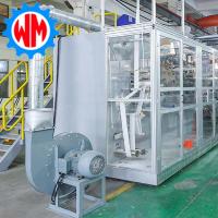 China High Speed Full Servo Baby Diaper Production Line  PLC Control with Optional Packaging System for sale