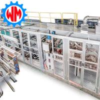 China High Speed Full Servo Baby Diaper Production Line  PLC Control with Optional Packaging System for sale