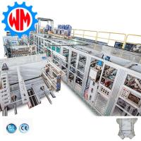 China High Efficiency Full Servo Baby Diaper Production Line  PLC Control Global Export for sale