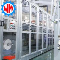 China High Efficiency Full Servo Baby Diaper Production Line  PLC Control Global Export for sale