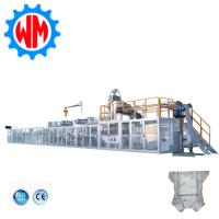 China High Speed Full Servo Baby Diaper Making Machine PLC Control with Lower Energy for sale