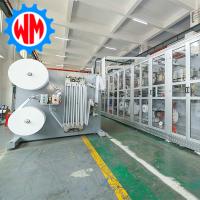 China High Speed Full Servo Baby Diaper Making Machine PLC Control with Lower Energy for sale