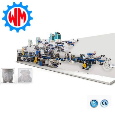 China Professional Design CE Full Automatic Baby Diaper Making Machine 600pcs/Min for sale