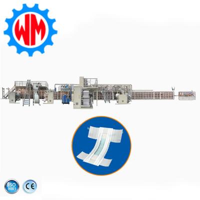China CE Intelligent Baby Diaper Making Machine China Baby Diaper Manufacturing Factory for sale