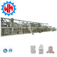 China Full Automatic Baby Diaper Making Machine Automatic System with Professional Design for sale