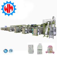 China Full Servo Baby Diaper Production Line Automation Control System High Efficiency for sale