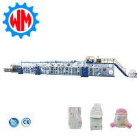 China High Speed Baby Diapers Making Machine Small Scale Diaper Production Line for sale
