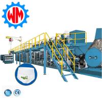 China Strict Operating Process Baby Diaper Production Line For Safe And Comfortable Diapers for sale