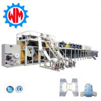 China High Speed Full Servo Adult Diaper Making Machine Professional Customization with CE for sale