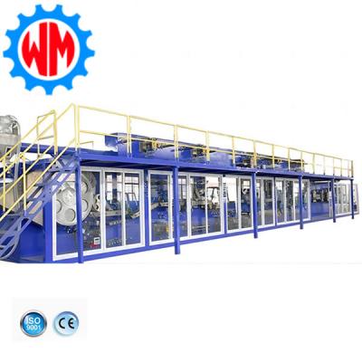 China Professional Factory Full Servo Adult Diaper Making Machine 380V 50Hz with Packaging System for sale