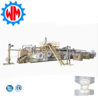 China High Speed Full Servo Adult Diaper Production Line Manufacturing Export to Europe for sale