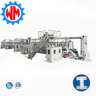 China Stable Operation Adult Diaper Production Machinery with New Technology Export to Middle East for sale