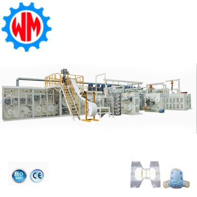 China High Efficiency Adult Diaper Making Machine for Green Development and Waste Reduction for sale
