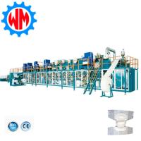 China Lower Energy Adult Diaper Making Machine With CE High Efficiency Full Servo for sale
