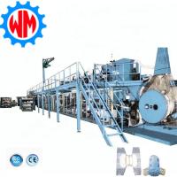 China Stable Production 400pcs/Min Adult Diaper Making Machine 90% Efficiency Customized for sale