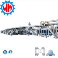 China Stable 90% Efficiency Adult Diaper Machine Fluff Pulp Diaper Production Line for sale