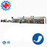 China Professional Factory Product Sanitary Pad Making Machinery Customized Opreation System for sale