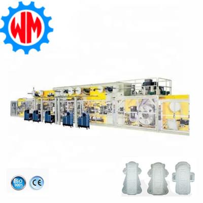 China Womeng New Intelligent Sanitary Napkin Making Equipment with CE for sale