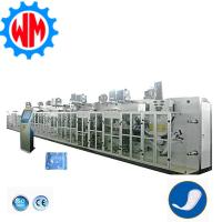 China Womeng High Speed Full Servo Sanitary Napkin Making Machine with ISO9001 for sale