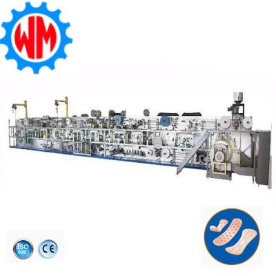 China Womeng Intelligent Sanitary Napkin Making Equipment with Packaging System for sale