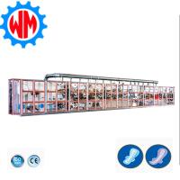 China Small Scale Sanitary Napkin Making Machine 380V 50HZ Ladies Pad Manufacturing Machine for sale