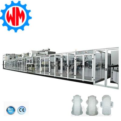 China 1500pcs/min 2025 New Global Sales Sanitary Napkin Production Line with CE for sale