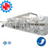 China 1200PCS/Min Sanitary Pad Production Line with Packaging System for sale