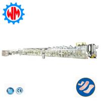 China Womeng Intelligent Equipment Full Servo Sanitary Napkin Production Line with CE for sale