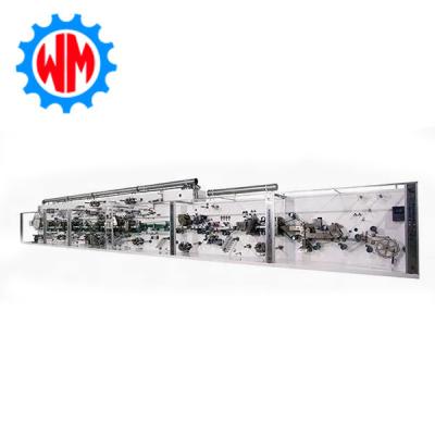 China High Efficiency Sanitary Pad Manufacturing Machine Sanitary Napkin Production Line for sale